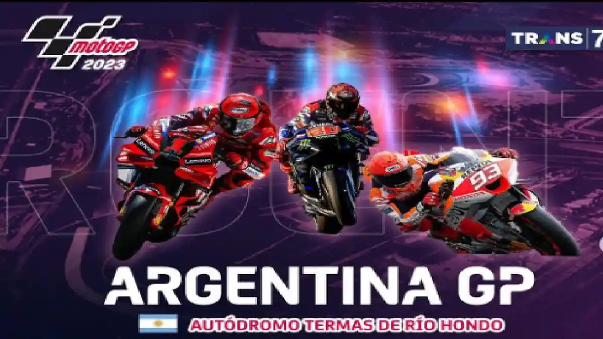 Jadwal Acara Trans 7 Hari Ini Minggu 16 Maret MotoGP Argentina 2025 di ...