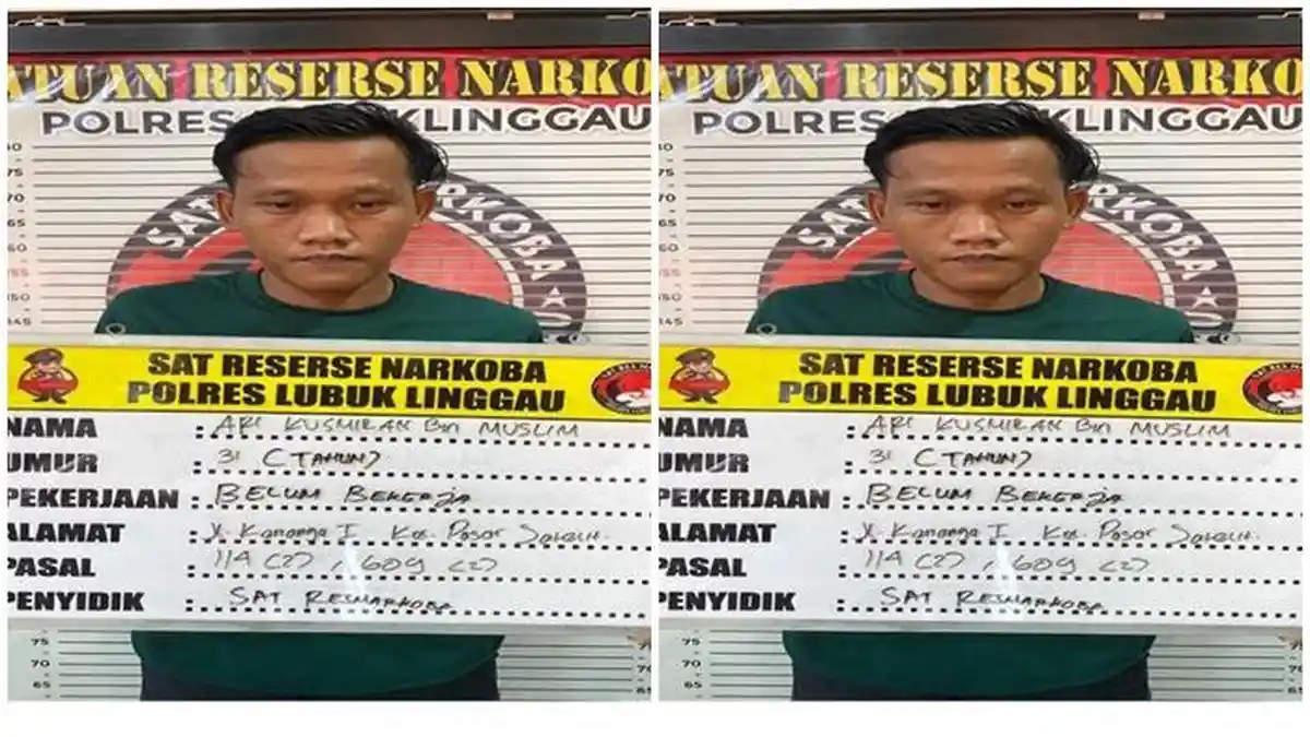 Tampang Pemasok 100 Butir Ekstasi di Lokalisasi Patok Besi Lubuklinggau ...