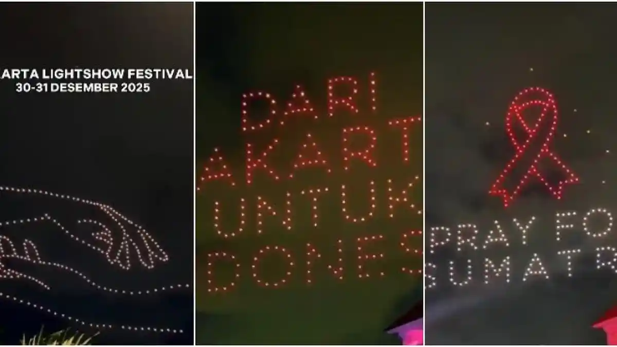 Langit Kota Tua Bersinar, Jakarta Light Festival Jadi Hadiah Akhir ...