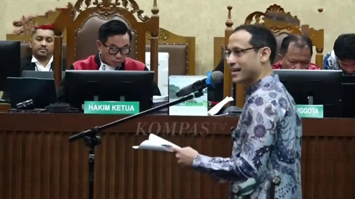 Cermati Pledoi Nadiem, Aktivis Sebut Eks Menteri Cuci Tangan dan ...