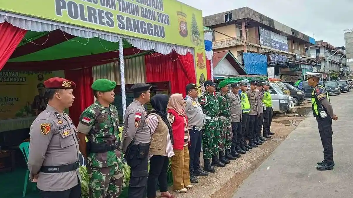 Sinergi Lintas Instansi Jaga Kenyamanan Nataru, Pos Pelayanan Polres ...