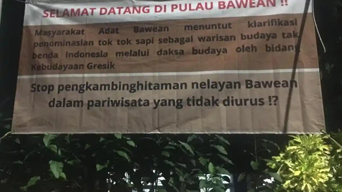 Bukan TikTok, Tetapi Tok-Tok Disebut Tradisi Bawean, DKG Gresik ...