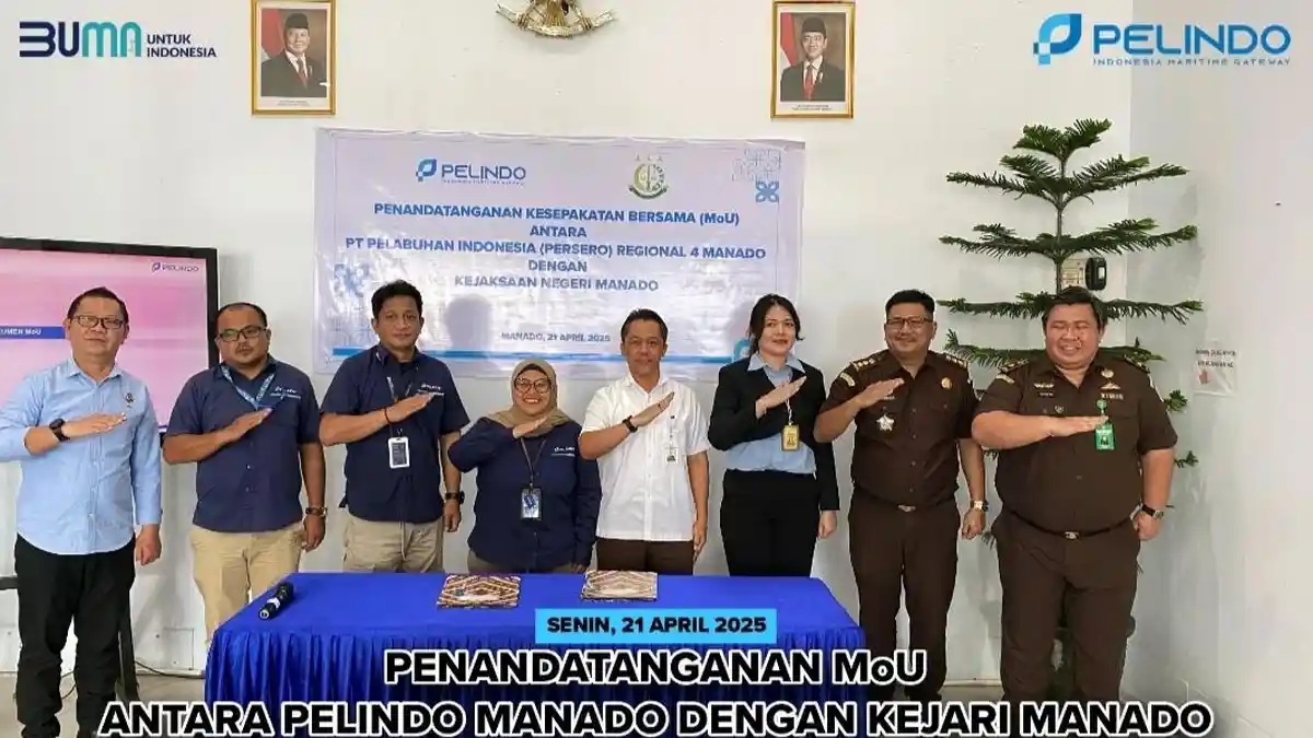 Tingkatkan Kerja Sama, Pelindo Regional 4 Manado Teken MoU dengan ...