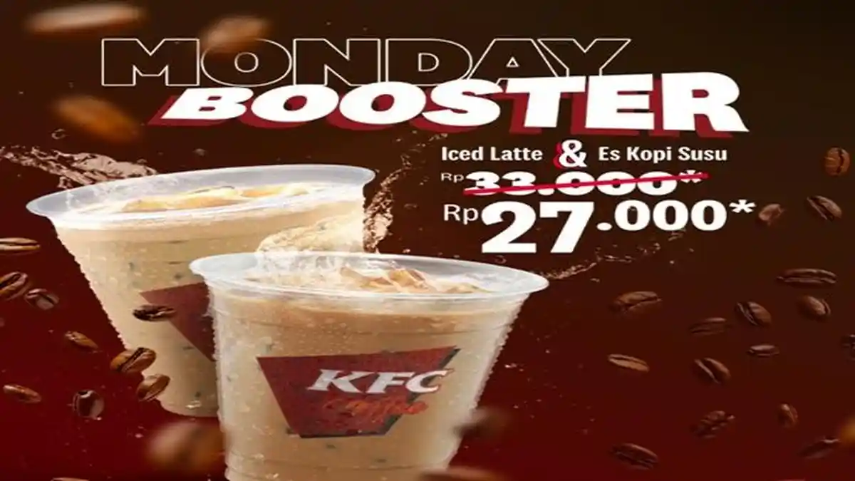 Kembalikan Mood dengan Promo KFC Monday Booster Hari Ini Senin 17 ...