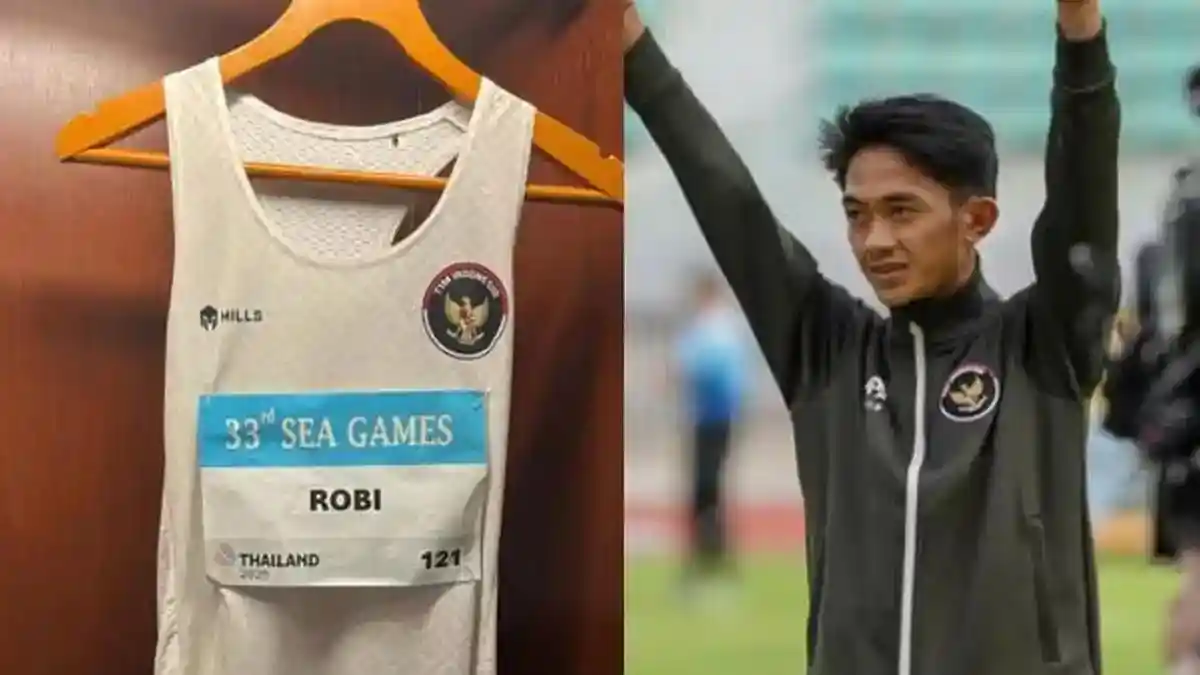 Robi Syianturi Lelang Jersey Emas SEA Games 2025 untuk Korban Bencana ...