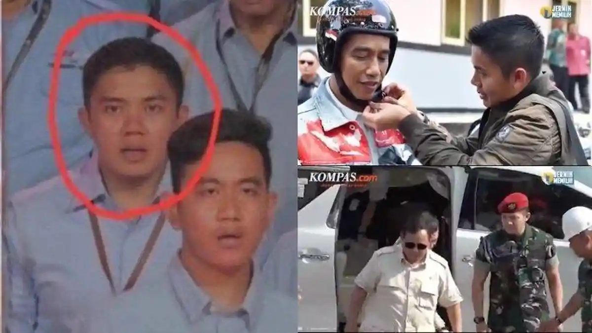 Sosok Mayor Teddy, Anggota TNI Duduk di Barisan Pendukung Prabowo-Gibran, Pernah Jadi Ajudan ...