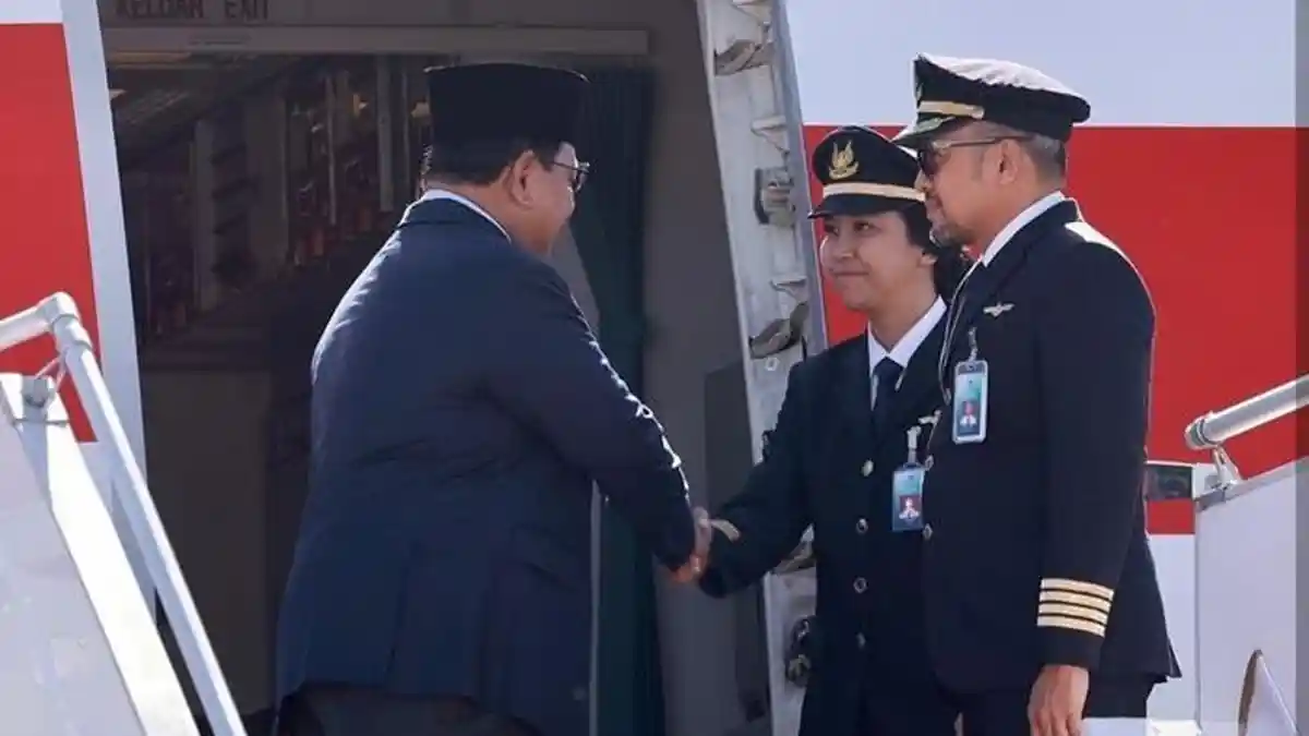 Sosok Captain Tania Citra, Pilot Perempuan yang Terbangkan Presiden ...