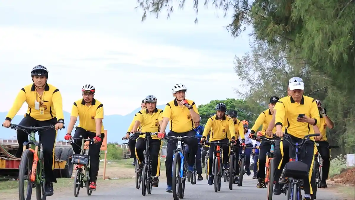 Fun Bike Polda Aceh Warnai Rangkaian Hari Bhayangkara Ke-76 ...