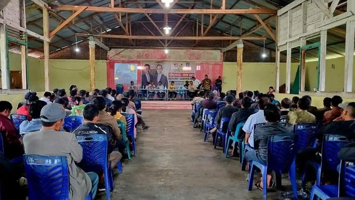 Temui Warga Onan Ganjang, Birma Sinaga Konsolidasikan Tim Pemenangan ...