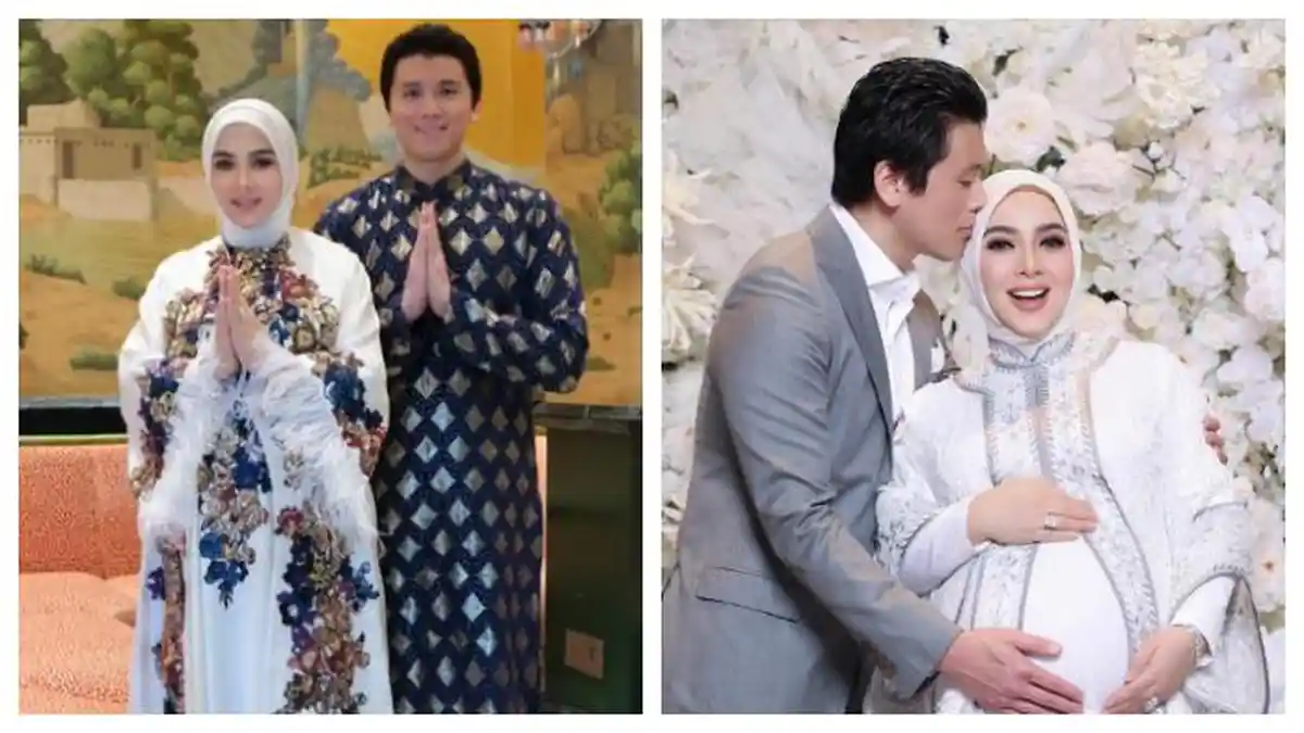 7 Potret Baby Bump Syahrini yang Umumkan Hamil Anak Pertama Reino ...