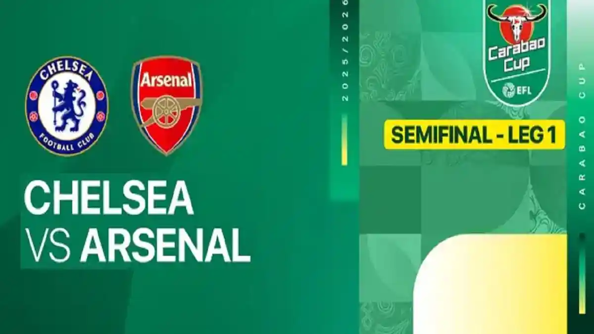 Susunan Line Up Chelsea vs Arsenal Leg 1 Semifinal EFL Cup 2025/2026 ...