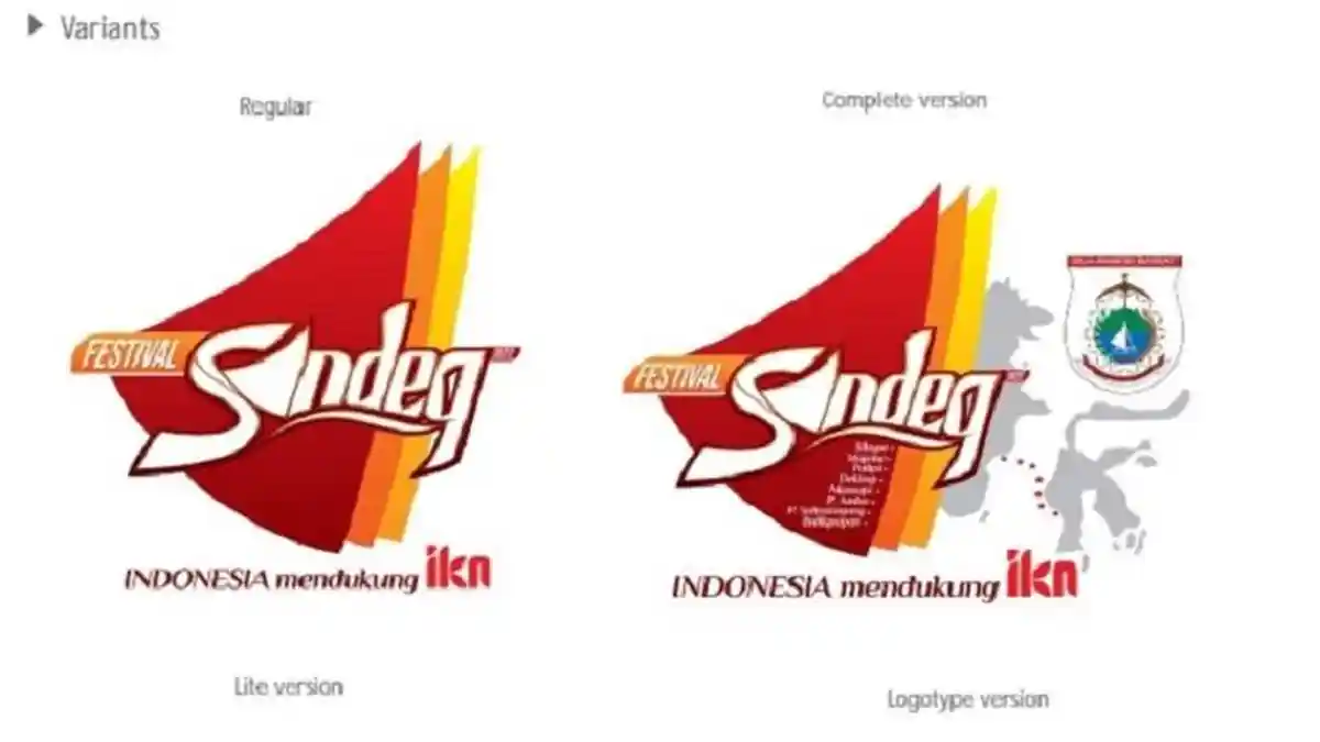 Logo Festival Sandeq 2022 Dibuat Dosen Desain Grafis UNM - Tribun ...