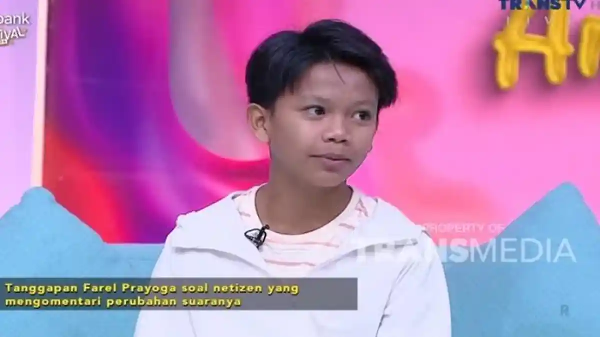 Tanggapan Farel Prayoga Usai Dinyinyir Warganet karena Perubahan Suara ...