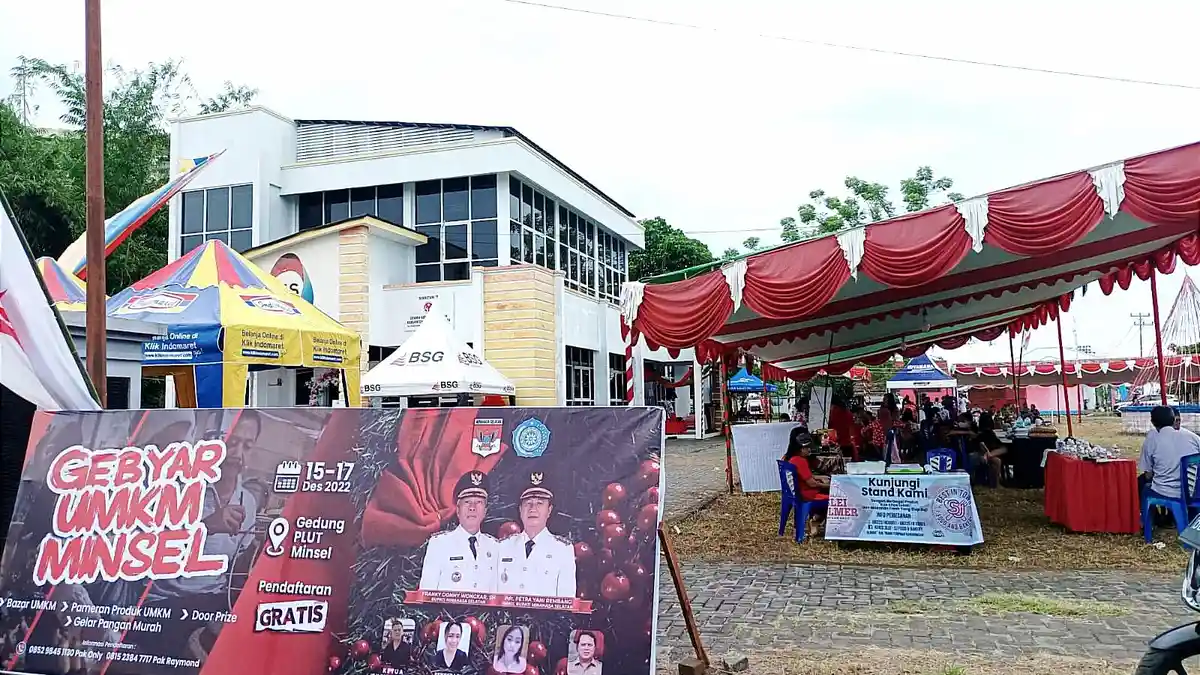 Diikuti Sekitar 50 Pengusaha, Pembukaan Gebyar UMKM Minsel Sulawesi ...