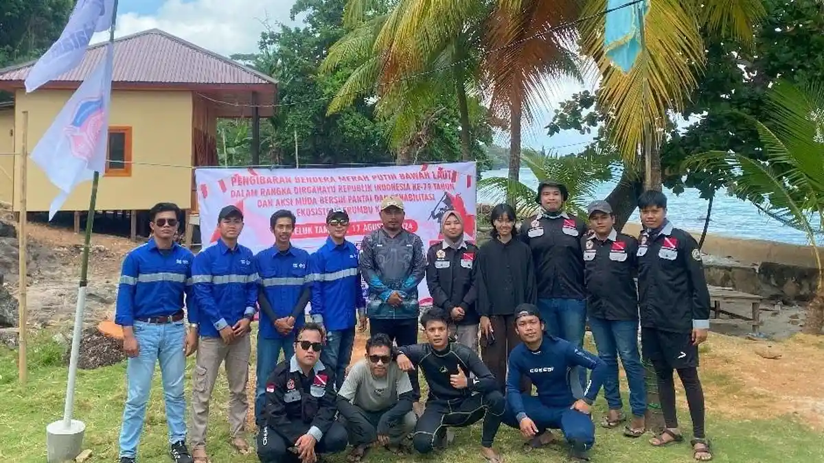 Cara Berbeda PT Cipta Kridatama Rayakan HUT ke-79 RI, Kibarkan Bendera ...