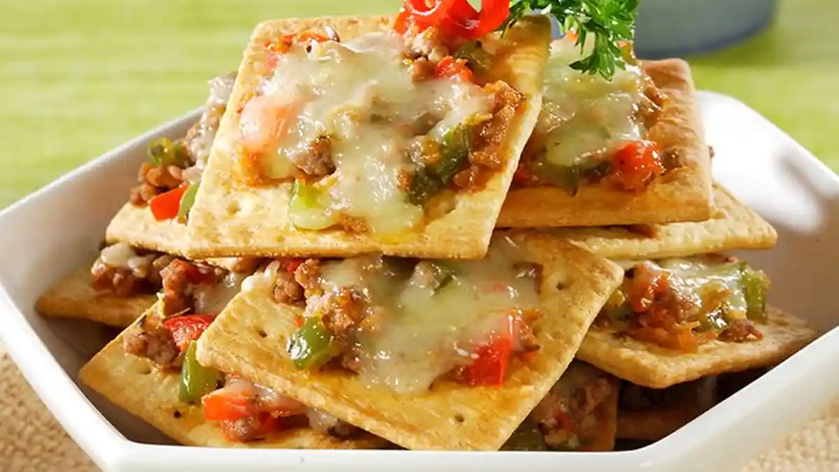 Tak Cuma Disuka Si Kecil, Crackers Ala Pizza yang Enak Pasti Jadi ...