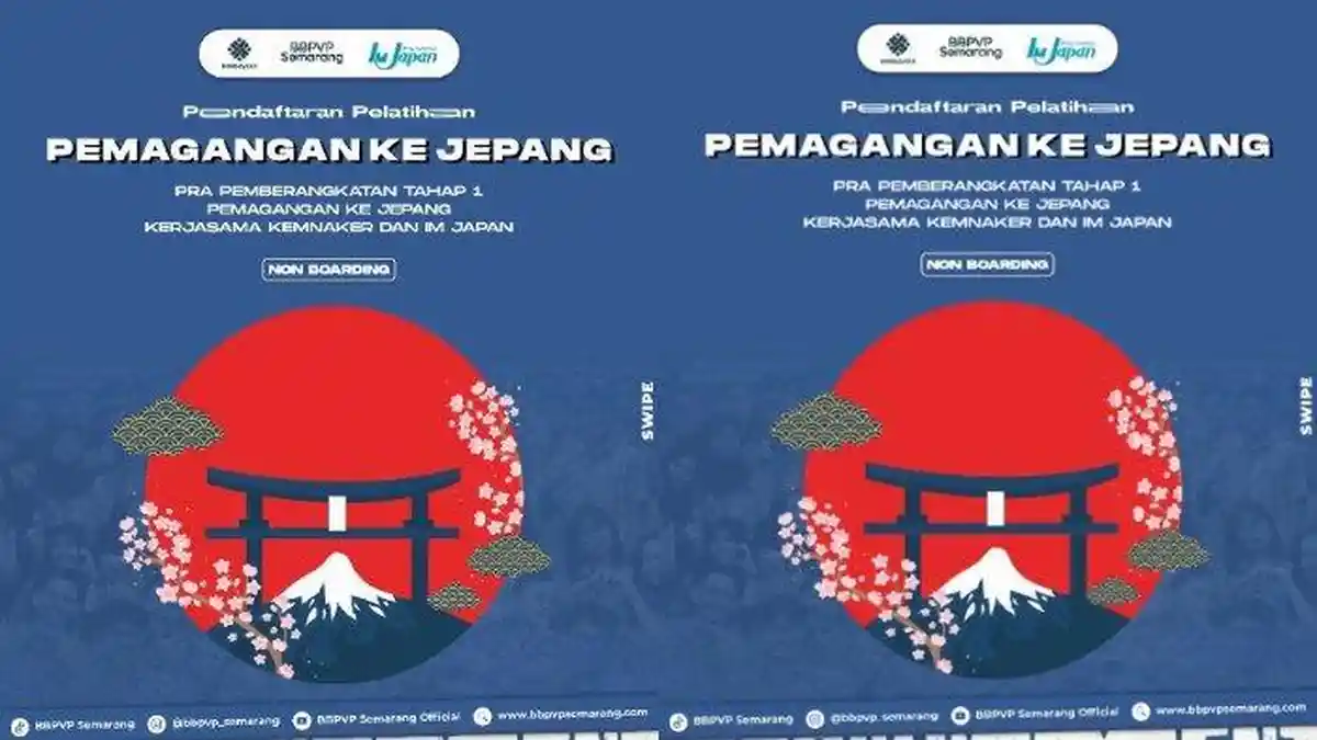 Kemenaker RI dan IM Japan Buka Pelatihan Magang Khusus Laki-laki ke ...