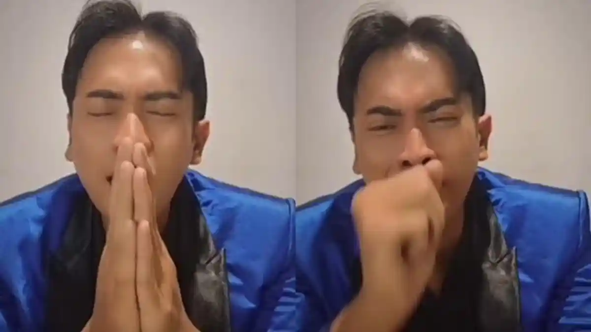 Menangis Sesenggukan, Egi Fazri Minta Maaf Usai Tirukan Gaya Vidi ...
