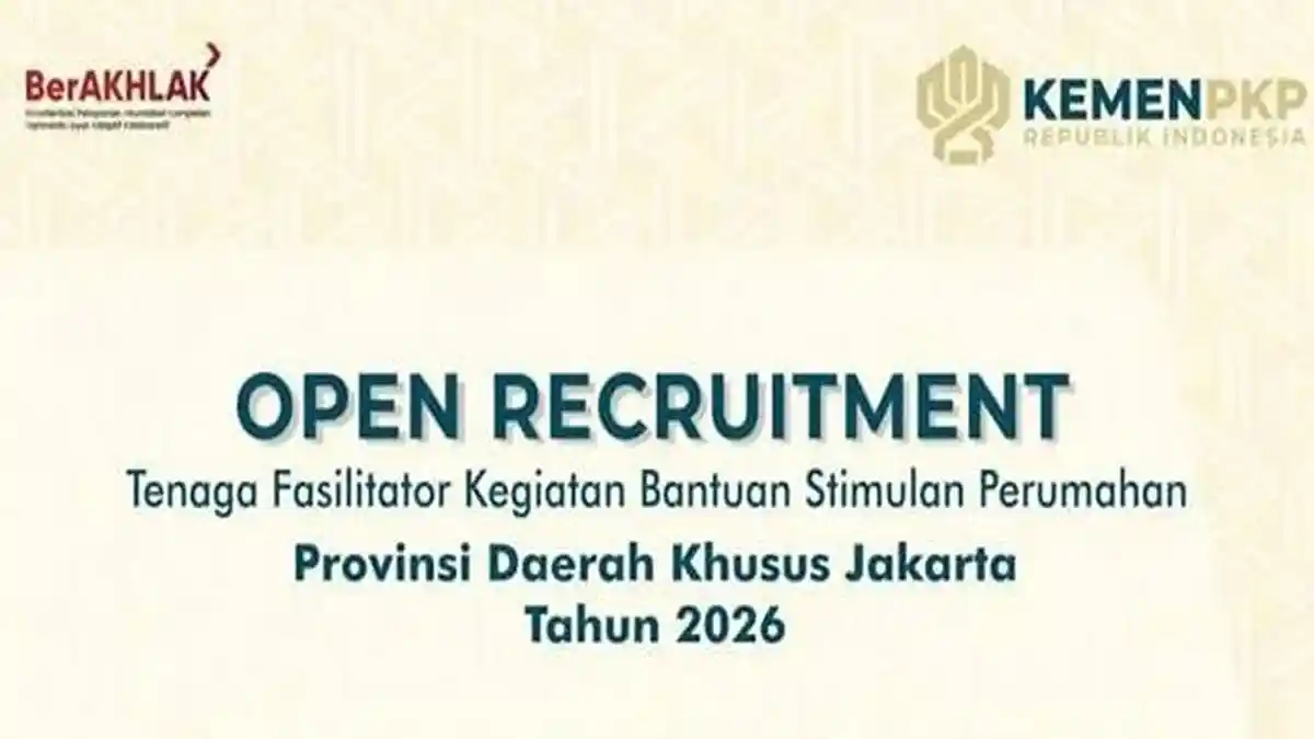 Lowongan Kerja Kementerian PKP Terbaru 2026 Fasilitator Program BSPS ...