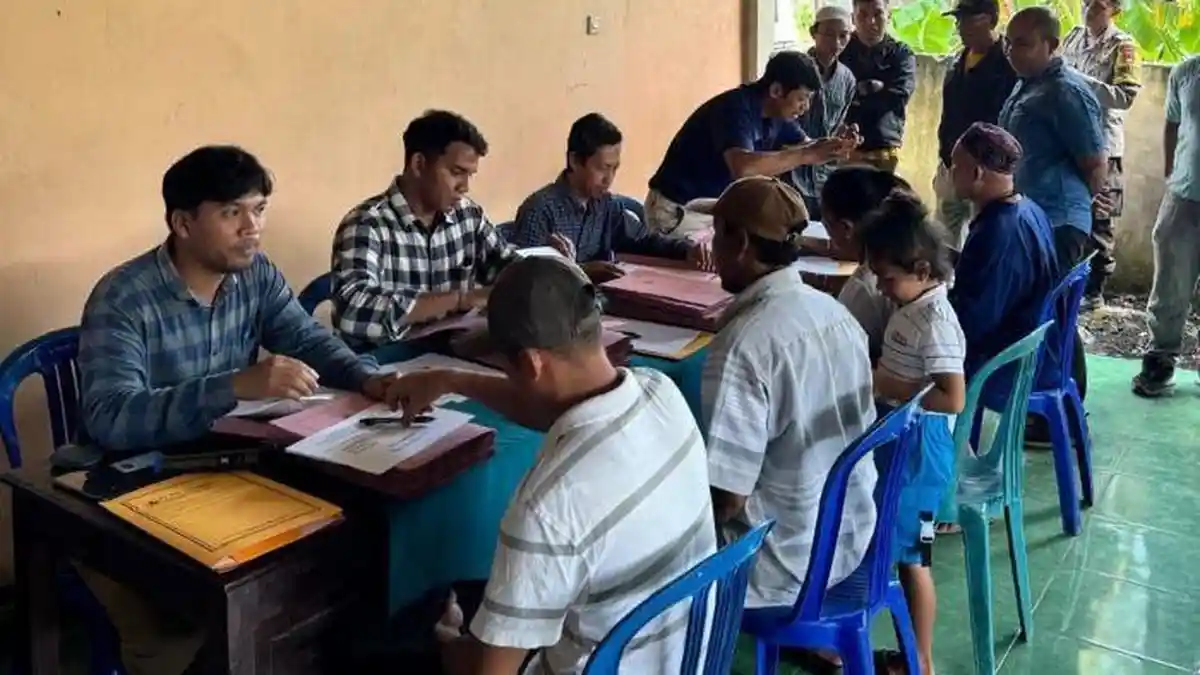 Tim PLN UPP Nusra 1 Solid Lanjutkan Pemberkasan Ruang Bebas SUTT 150 kV ...