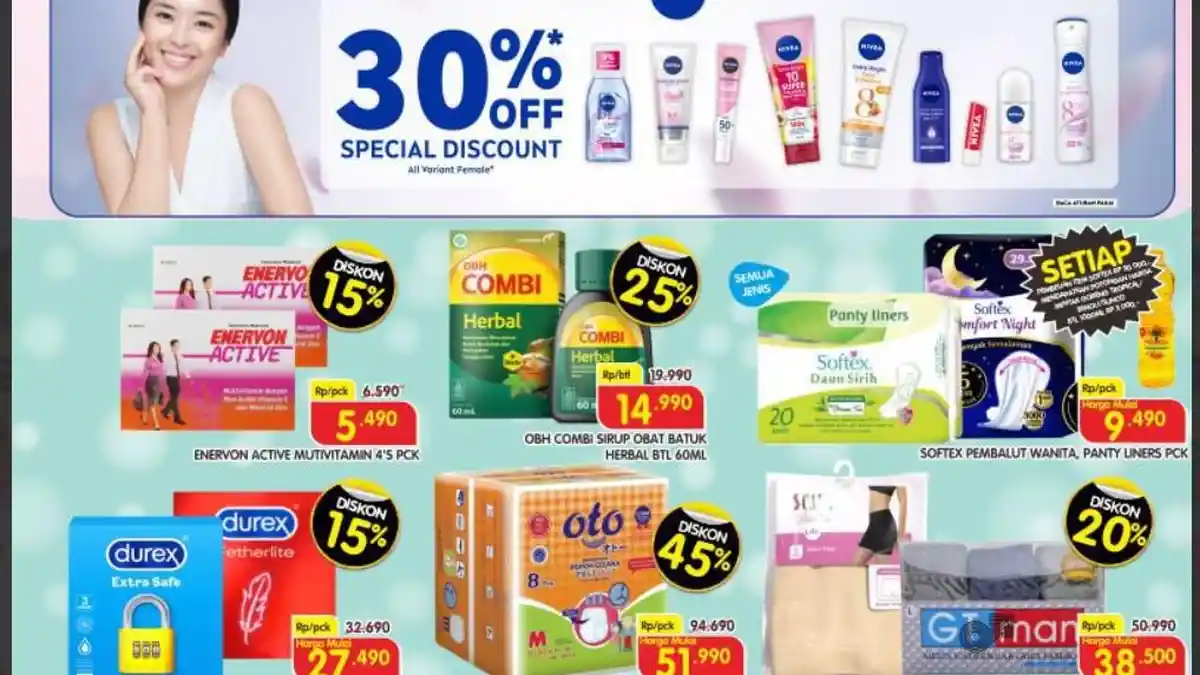 PROMO Superindo Besok 14 Februari 2024 Dobel Diskon Valentine: Softex ...