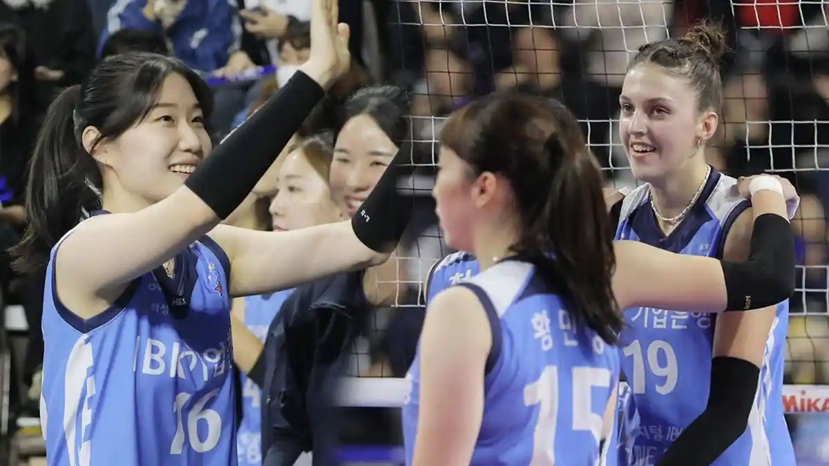 Liga Voli Korea: IBK Altos Bungkam Hi-Pass Skor Akhir 3-1 - tribungayo.com