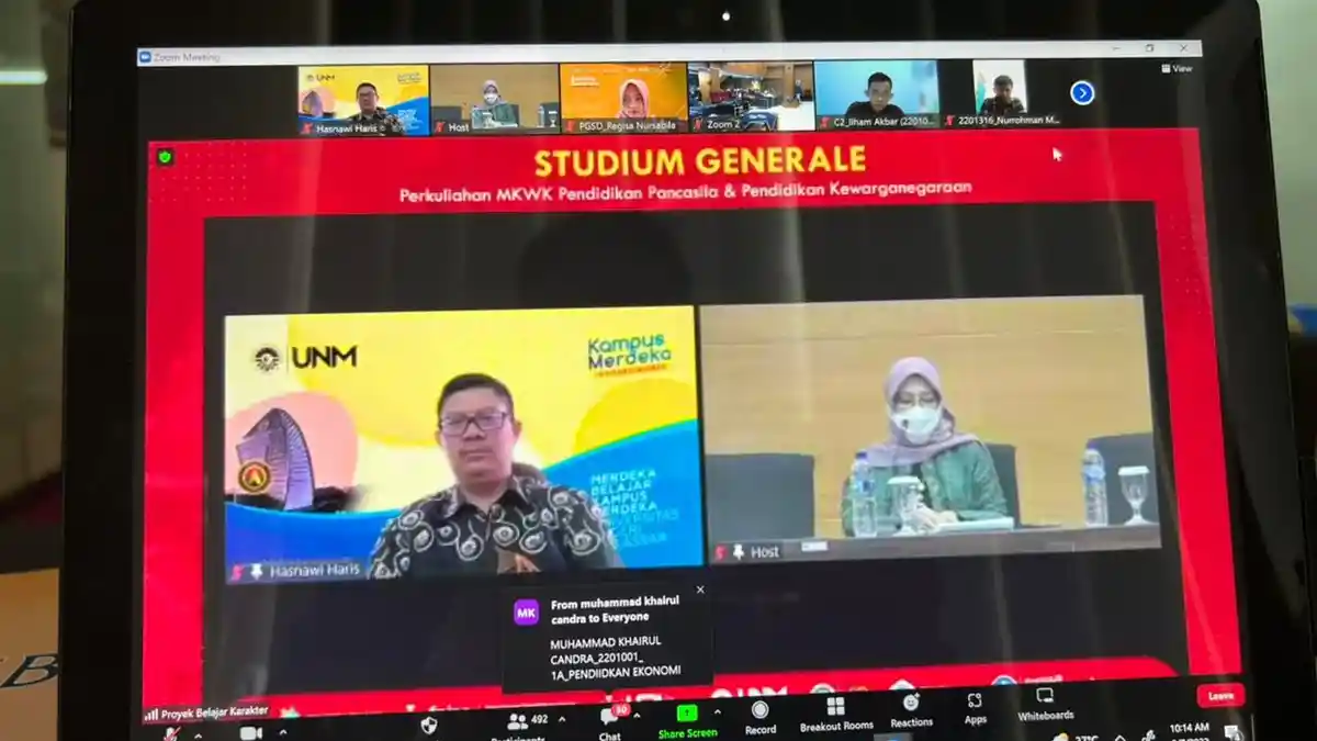 WR I UNM Prof Hasnawi Haris Jadi Dosen Tamu di UPI Bandung Bahas Cara ...