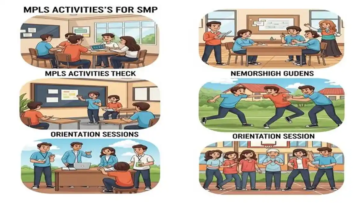 KEGIATAN MPLS SMP Kelas 1 Tahun 2025/2026 Selama 3 Hari, Lengkap Waktu ...