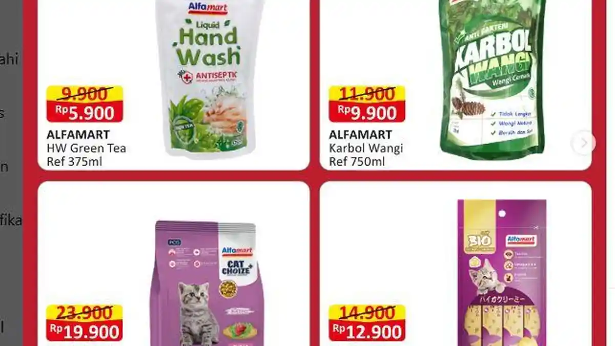PROMO Alfamart Hari Ini 21 September 2023 Extra Disc OVO, Kitten Food ...