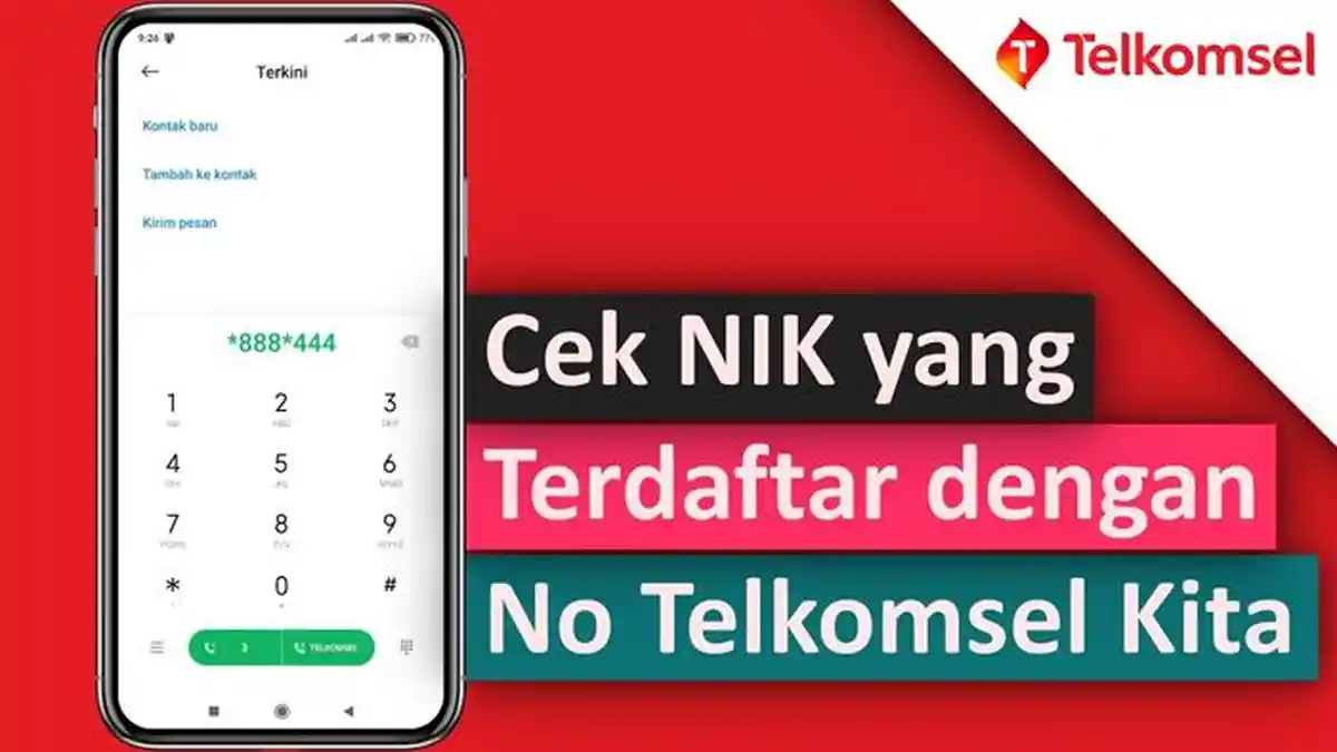 Cara Cek NIK dan Kartu Keluarga yang Digunakan Untuk Registrasi Kartu ...