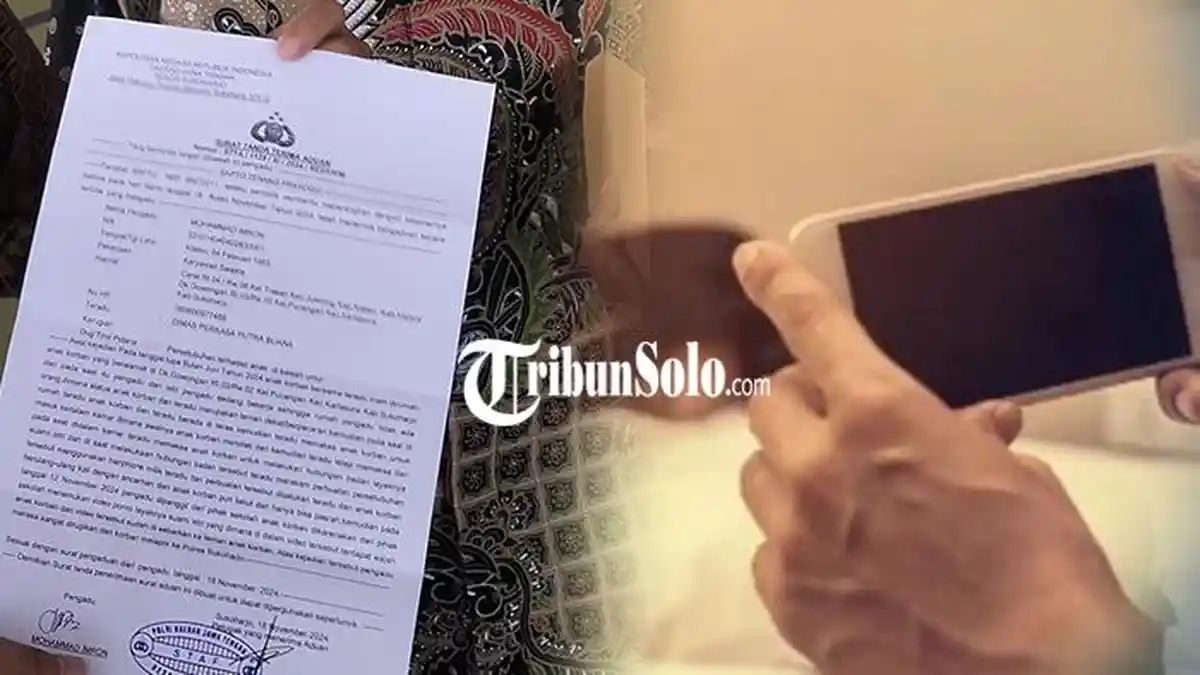 Kasus Bocah SMP di Sukoharjo Setubuhi dan Rekam Kakak Kelas, Keluarga ...