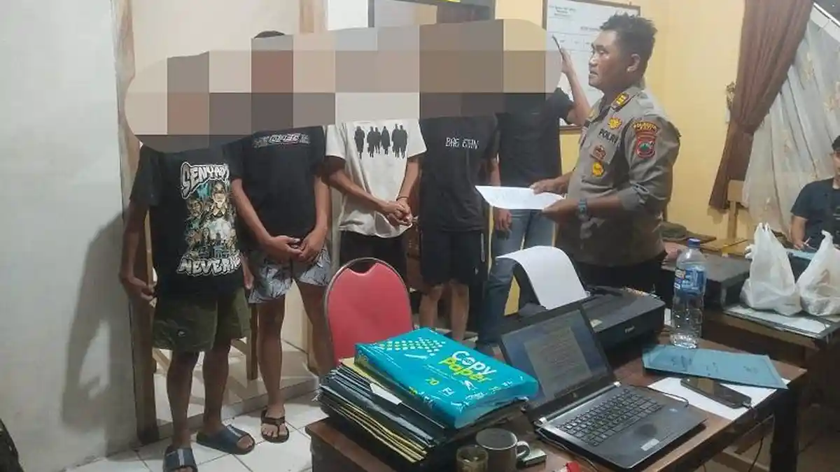 Gagal Tawuran, Anggota Geng All Star Sukolilo Pati dan Respalt Lebak ...
