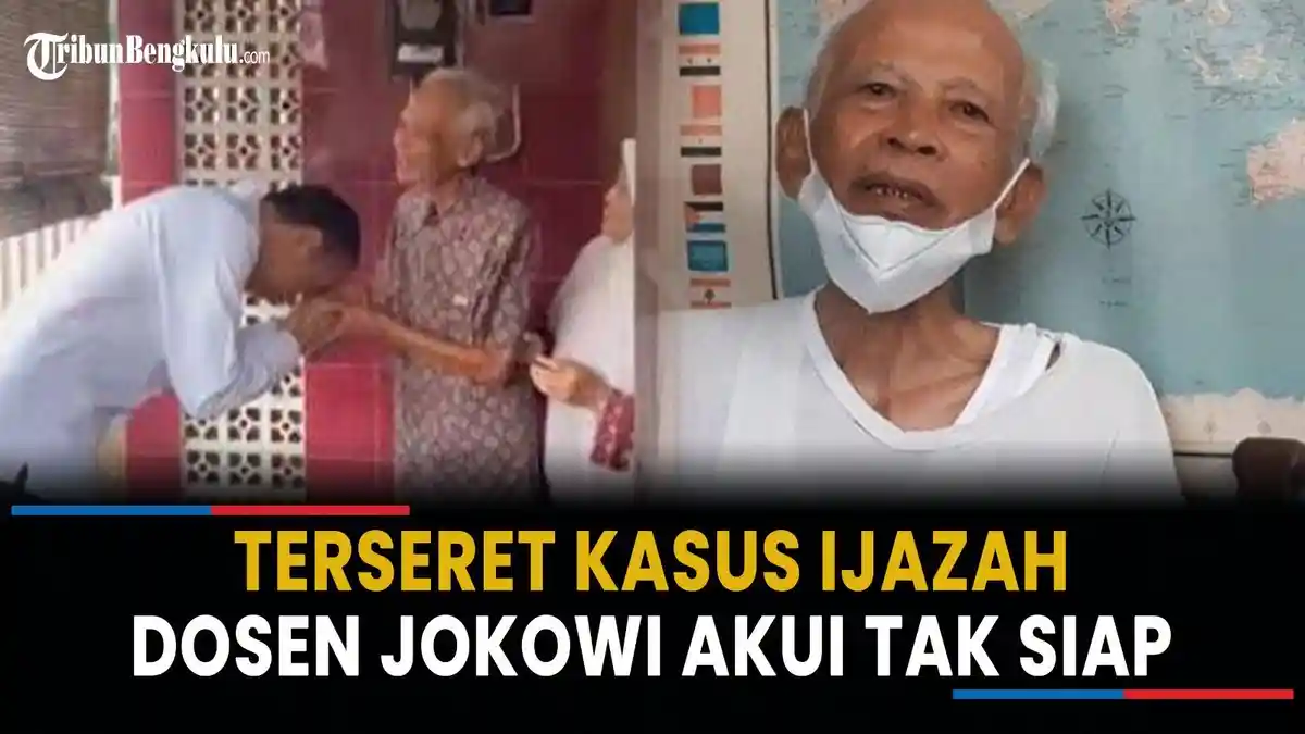 Bantahan Kasmudjo Bukan Pembimbing-Tak Pernah Lihat Ijazah Jokowi Meski ...
