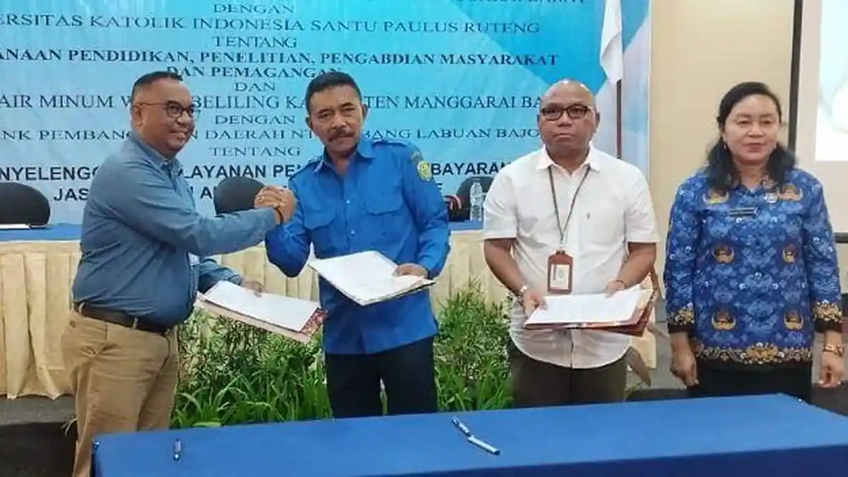 Bank NTT Labuan Bajo Fasilitasi Pembayaran Jasa Tagihan Air Minum ...