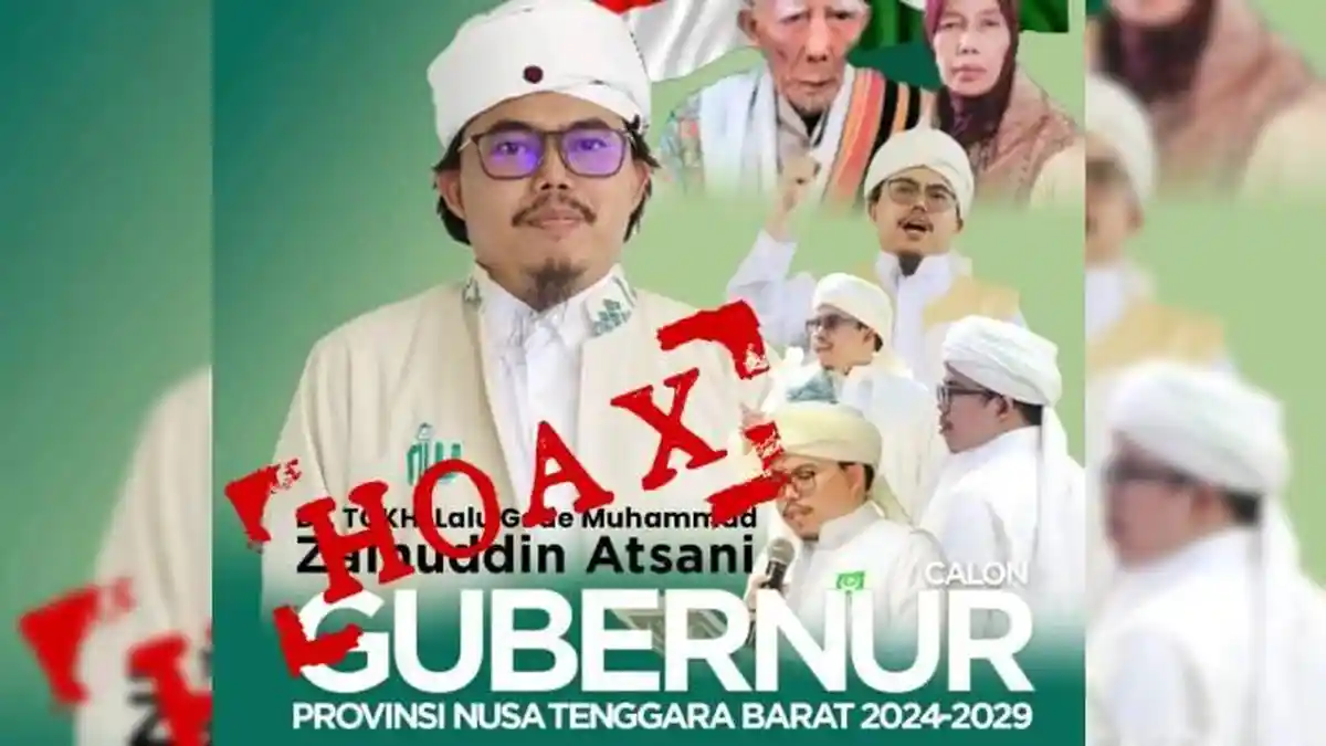 Beredar Flyer TGKH Zainuddin Atsani Maju Jadi Calon Gubernur NTB, PBNW ...