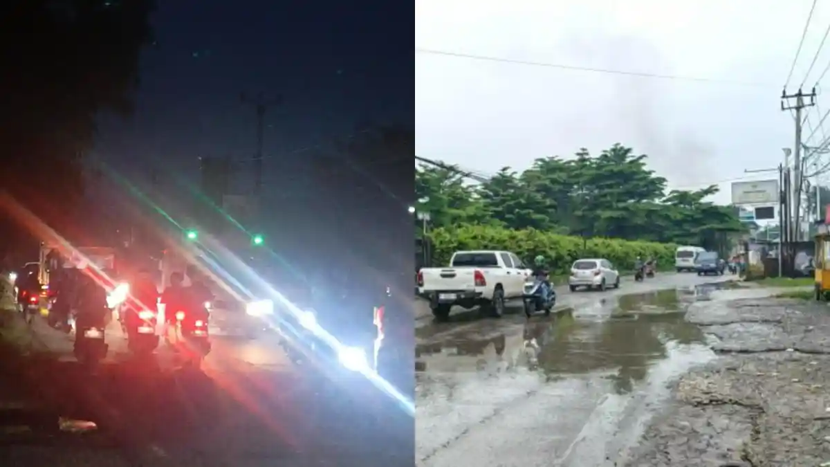 Nasib Warga Tangerang, Taruhkan Nyawa saat Lintasi Jalan Pasar Kemis ...