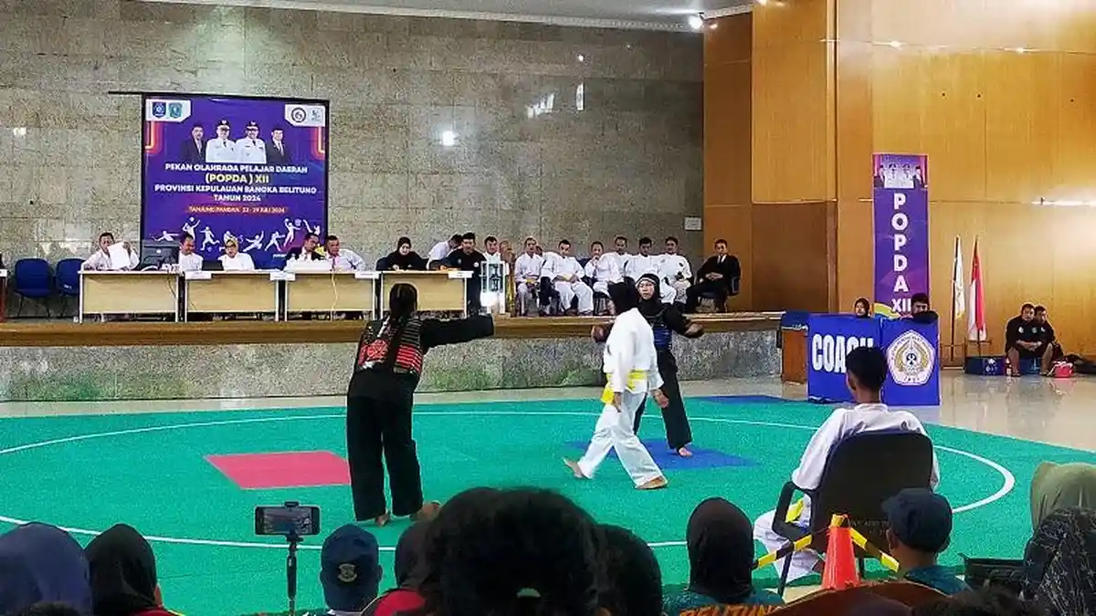 Pesilat Pangkalpinang Borong 6 Medali Emas di POPDA XII, Tuan Rumah ...