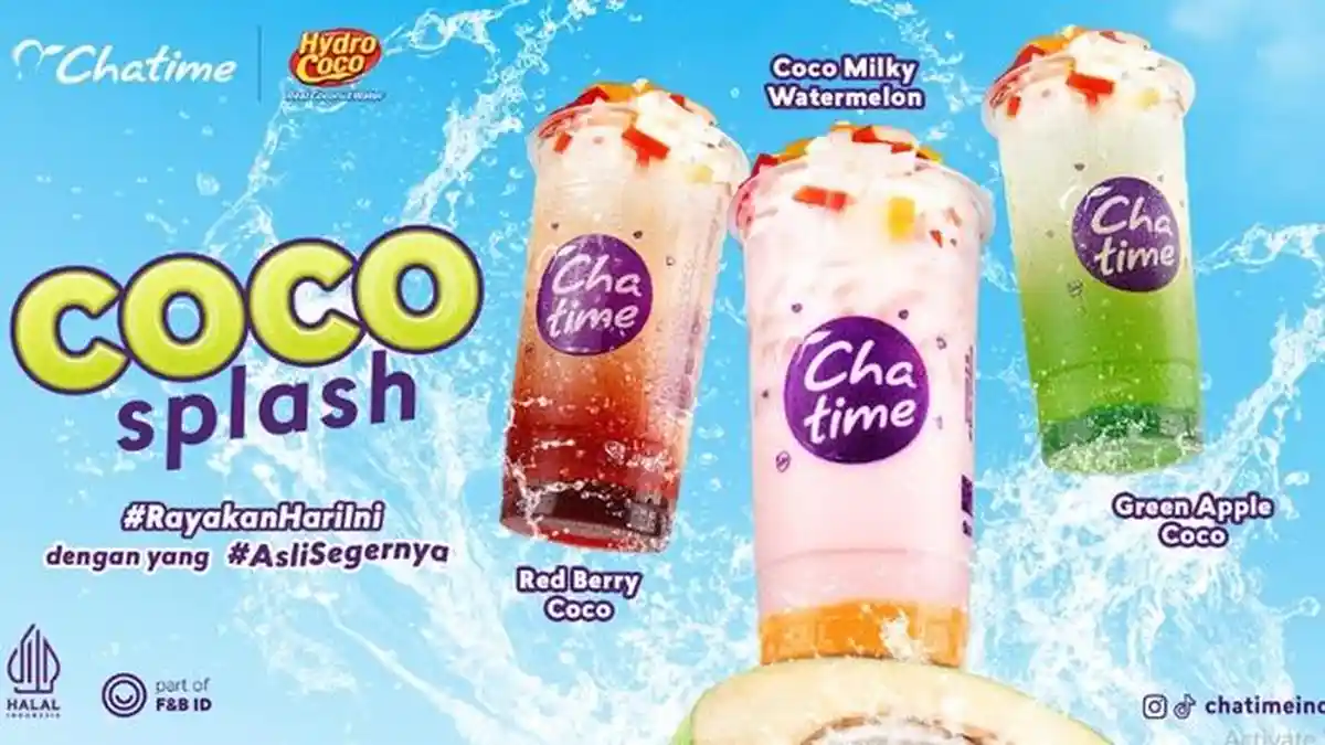 Meriahkan Ramadan, F&B ID Luncurkan Menu Baru Chatime dan Gindaco ...