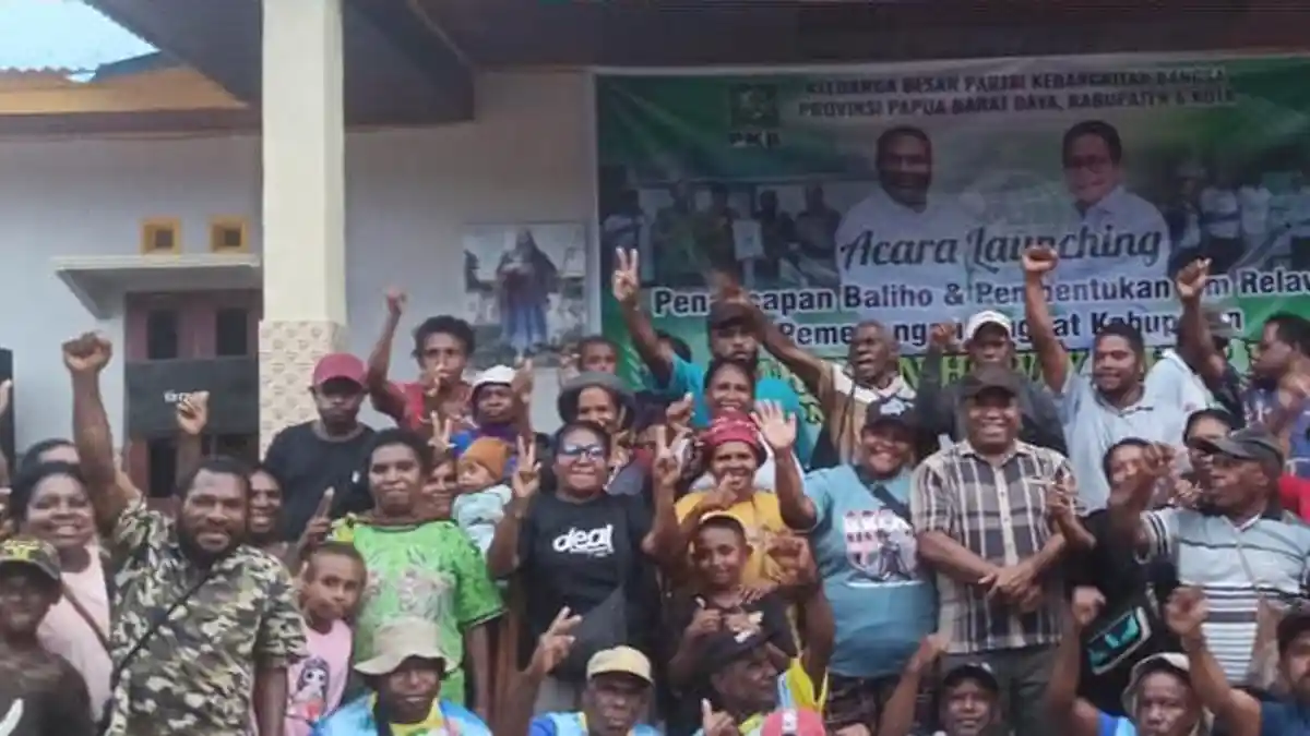 Peluncuran Penancapan Baliho Rekomendasi PKB dan Tim Pemenangan Balon ...