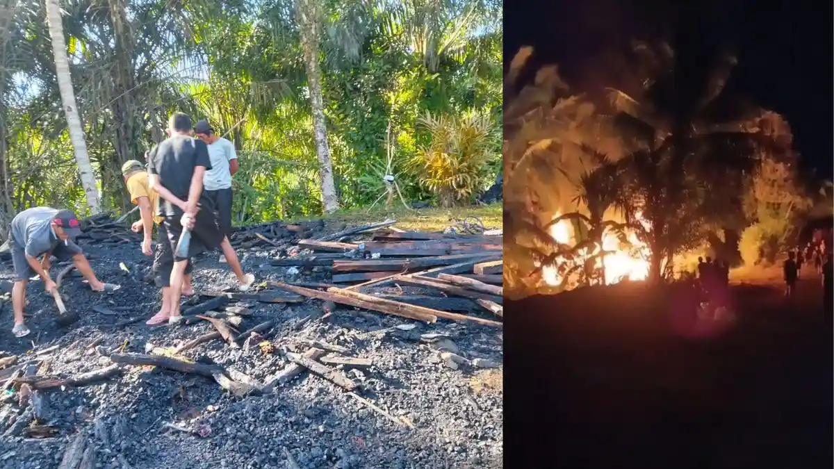 Rumah Warga Kelindang Atas Bengkulu Tengah Hangus Terbakar, Diduga Lupa ...