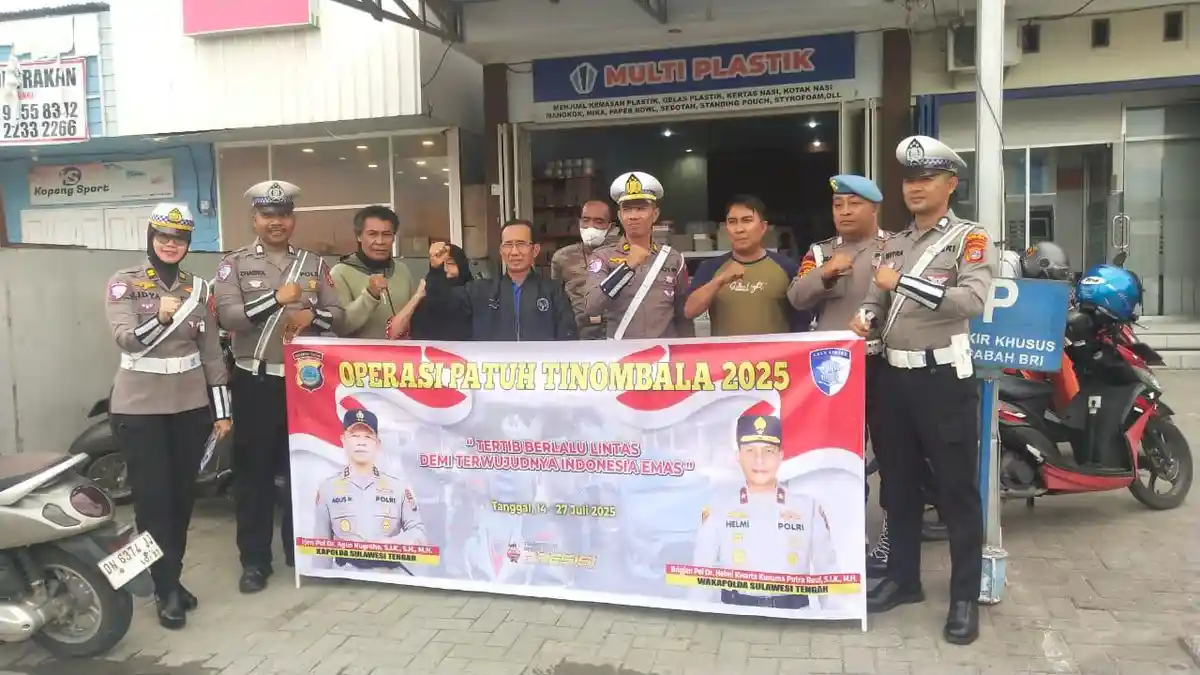 Operasi Patuh Tinombala 2025, Polda Sulteng Lakukan Pendekatan Humanis ...