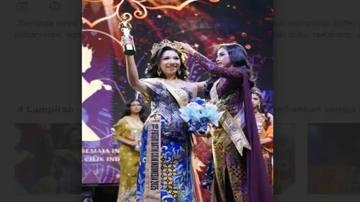 Sosok Salsabila Niffatul Nasywah, Runner Up Putri Batik Cilik 2025 Asal ...
