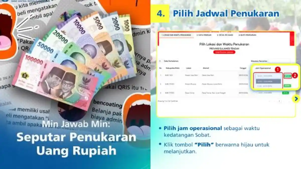 Jadwal dan Lokasi Penukaran Uang Baru Kas Keliling dan Loket ATM di ...