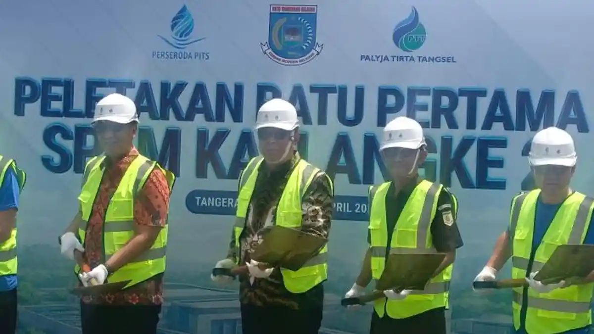 SPAM Angke 2 Tangsel Ditarget Rampung 2027, Aliri Air Bersih ke 28.200 ...
