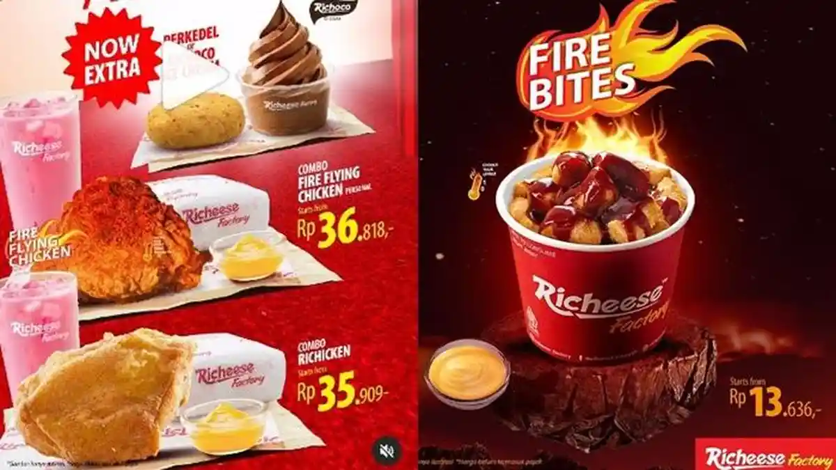 Promo Richeese Factory Hari ini 24 Juli 2023, Makan Siang Super Kenyang ...