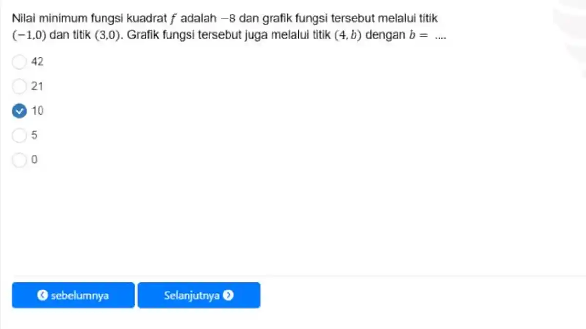 10 Contoh Soal UTBK-SNBT 2024 Pengetahuan Kuantitatif dan Kunci Jawaban ...