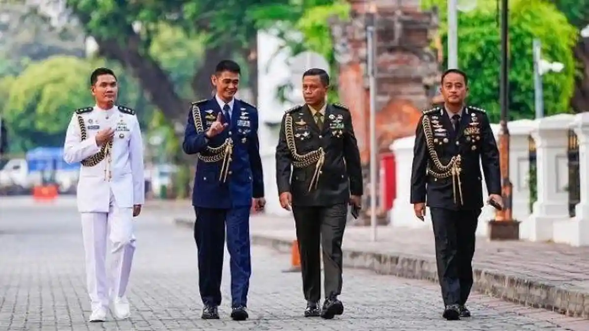 Mengenal 4 Ajudan Baru Prabowo Pengganti Mayor Teddy, Calon Jenderal ...