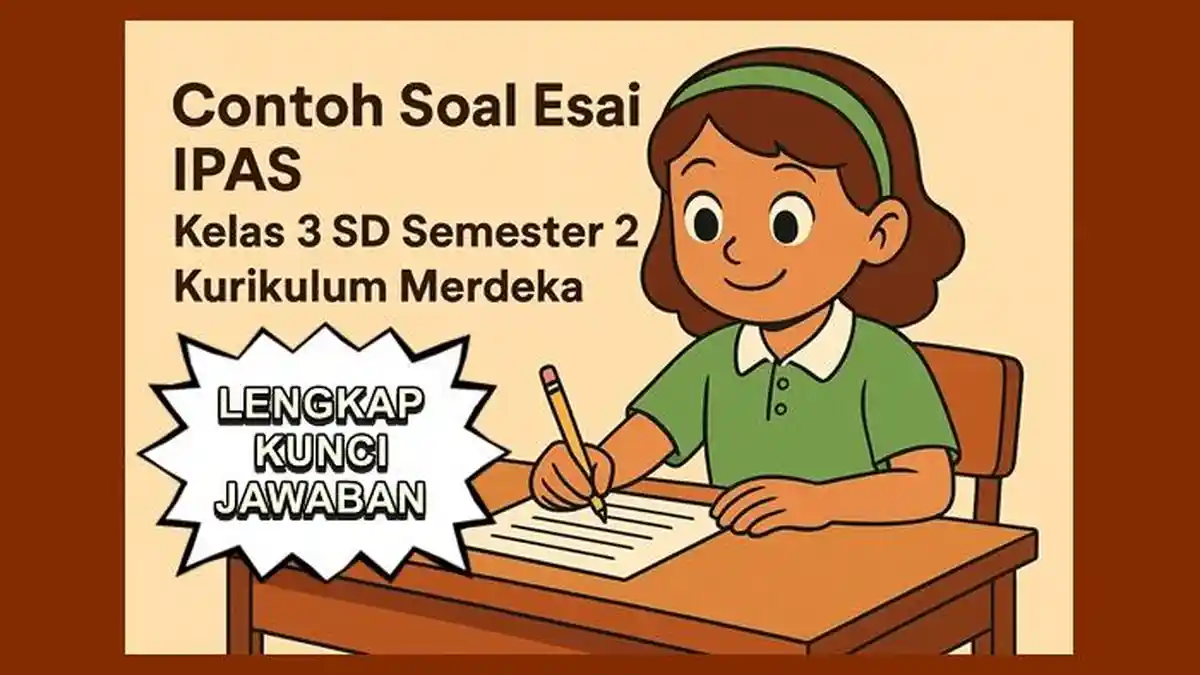 Contoh Soal Esai IPAS Kelas 3 SD Semester 2 Kurikulum Merdeka Lengkap ...