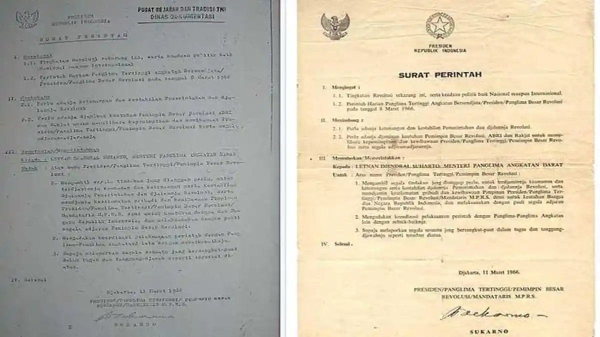 Apa Itu Supersemar? Surat yang Disebut Kubu Roy Suryo Cs Sama ...