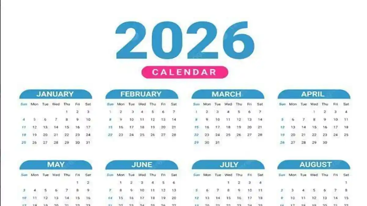Kalender 2026 Beserta 17 Libur Nasional dan 8 Cuti Bersama, Berapa Hari ...